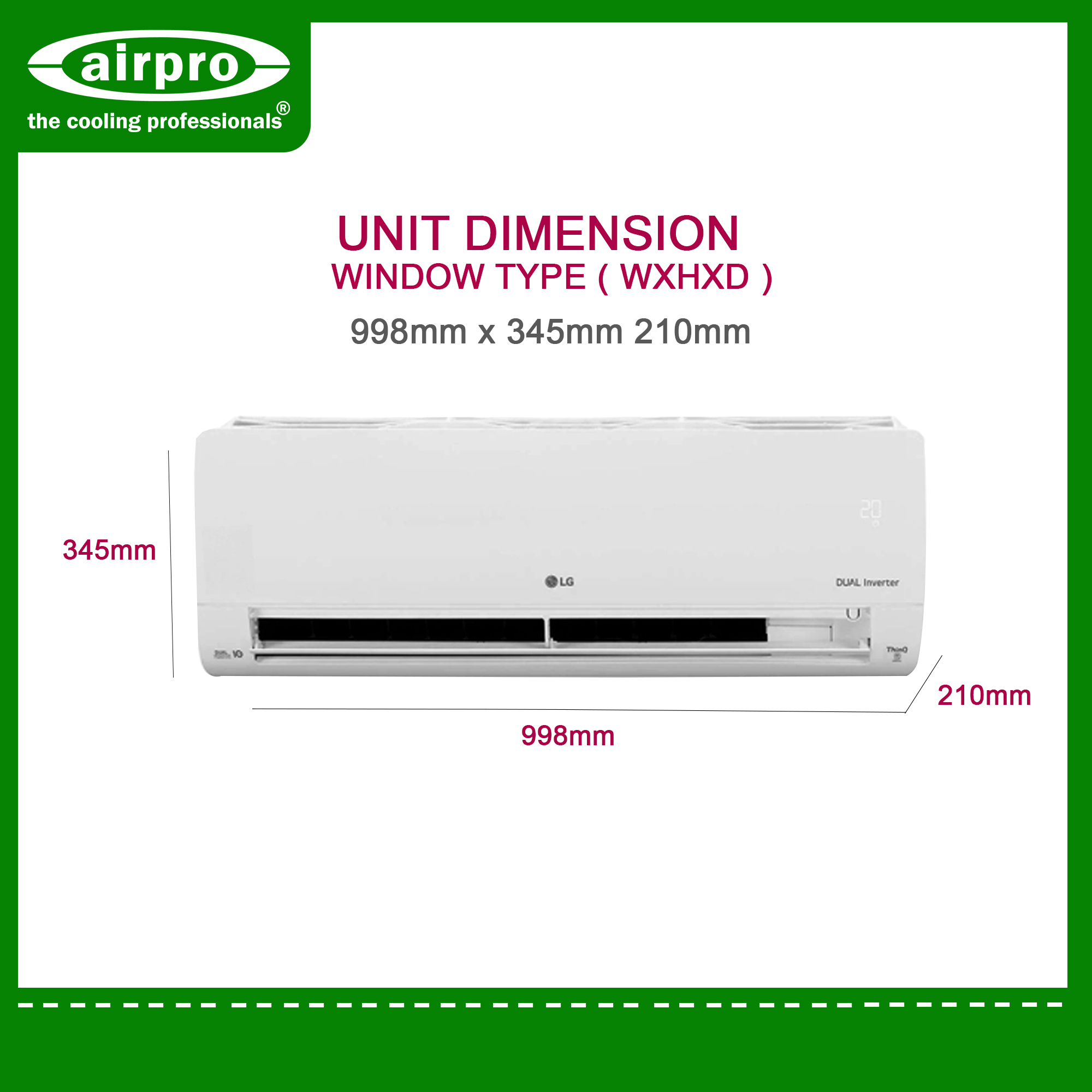 LG Split Type Standard Inverter - 2.0HP | Air Conditioner | Air ...